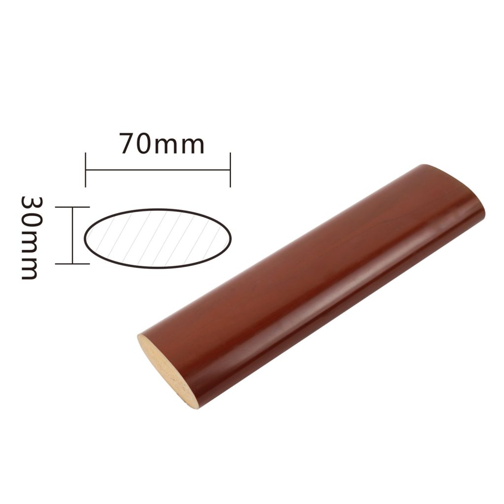 730 Low-Maintenance Decorative Safety Oval PVC Stair Handrail for ...